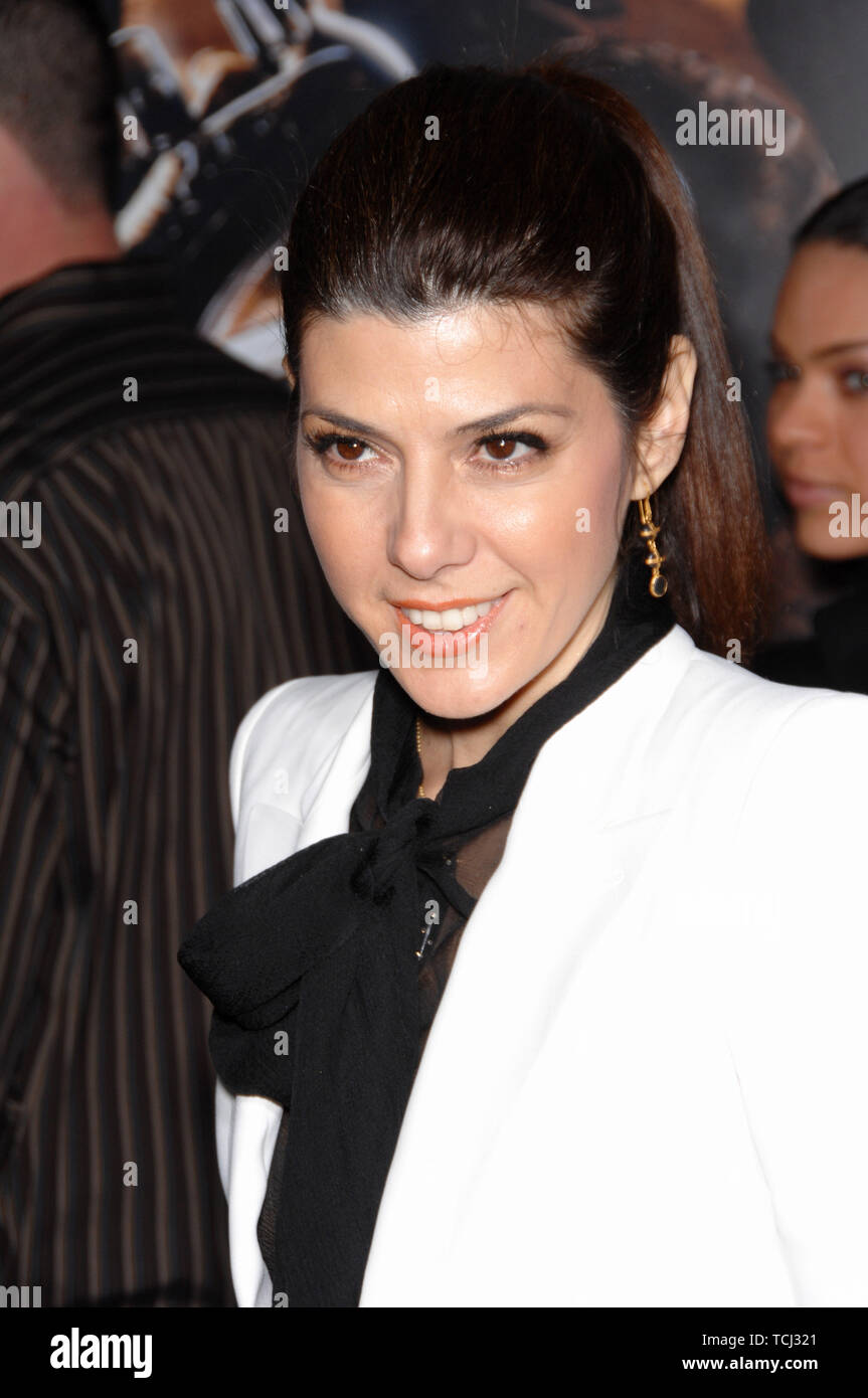 LOS ANGELES, CA. February 27, 2007: Marisa Tomei at the world premiere ...