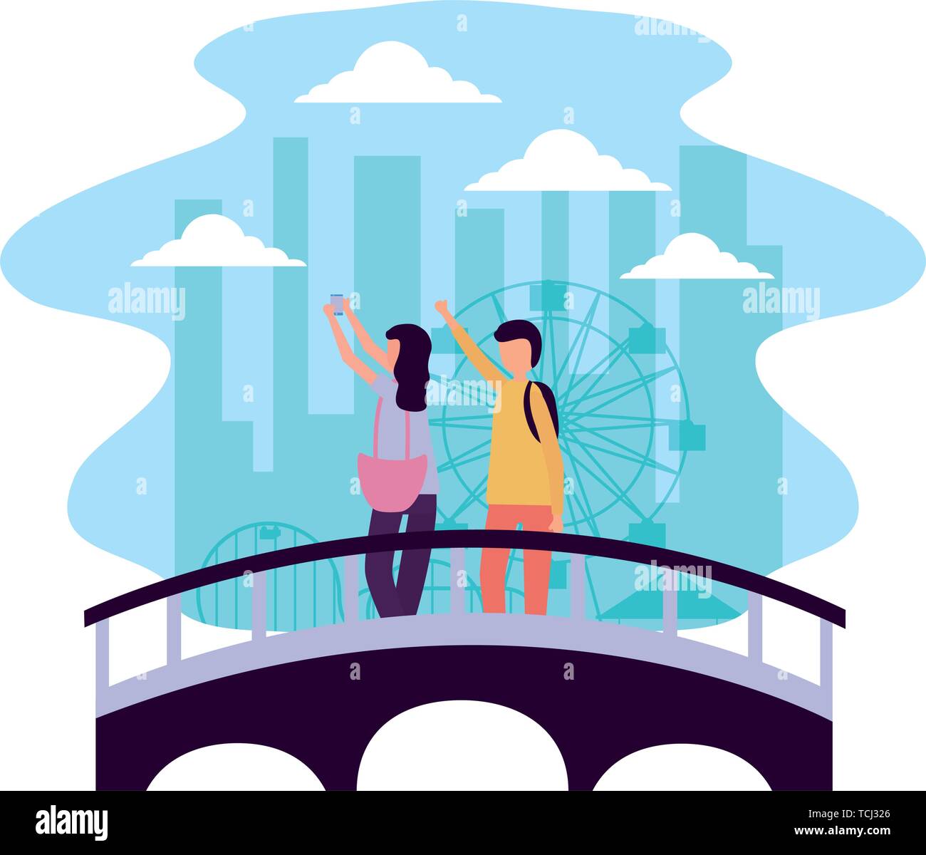 people activities outdoors Stock Vector Image & Art - Alamy