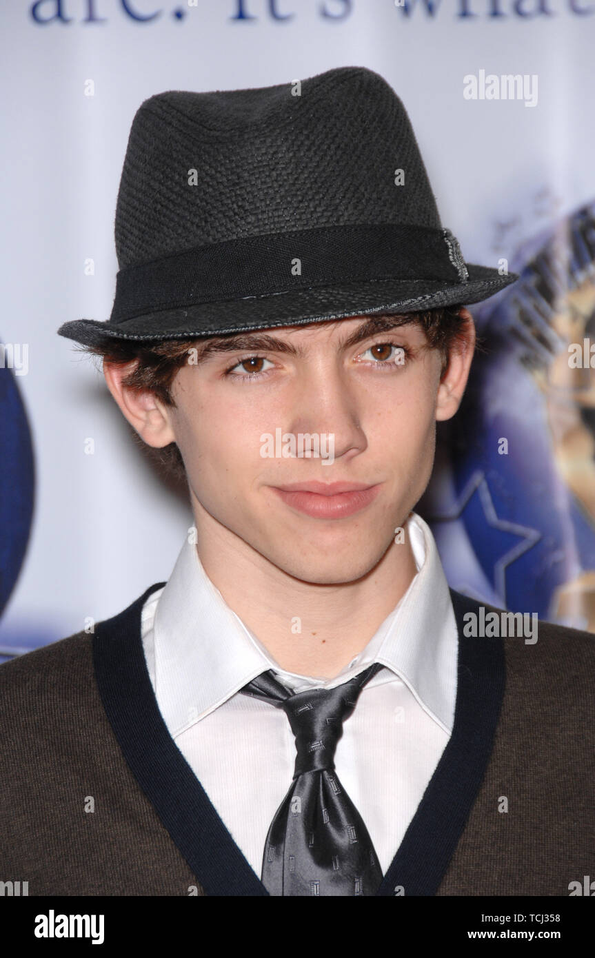 LOS ANGELES, CA. October 13, 2007: Carter Jenkins at the 2007 World ...