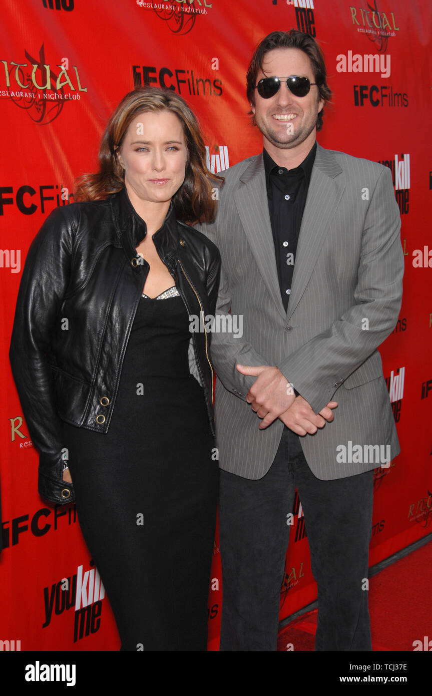 LOS ANGELES, CA. June 12, 2007: Tea Leoni & Luke Wilson at the Los ...