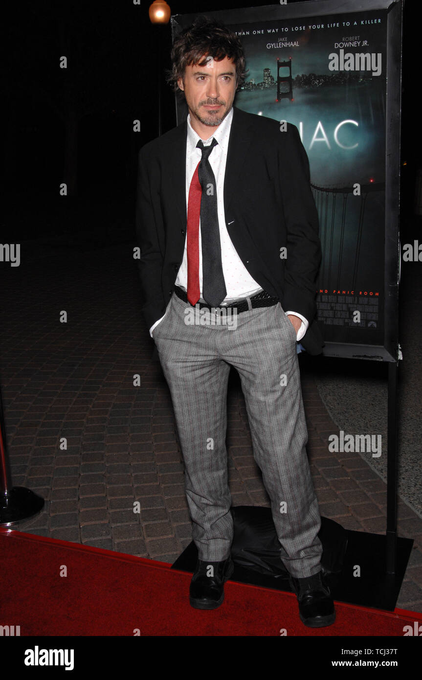 Zodiac 2007 robert downey jr hi-res stock photography and images - Alamy