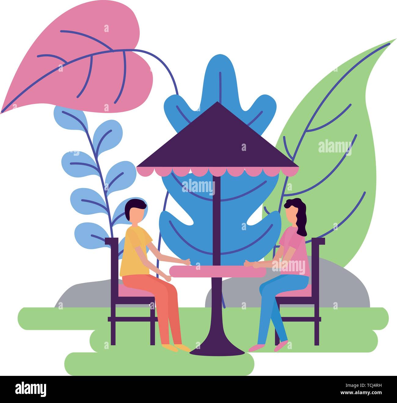 Table of activities Stock Vector Images - Alamy