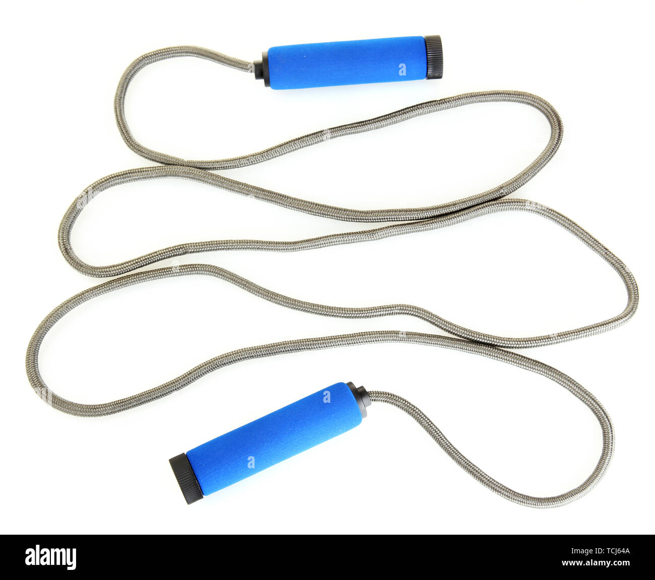 skipping rope isolated on white Stock Photo - Alamy