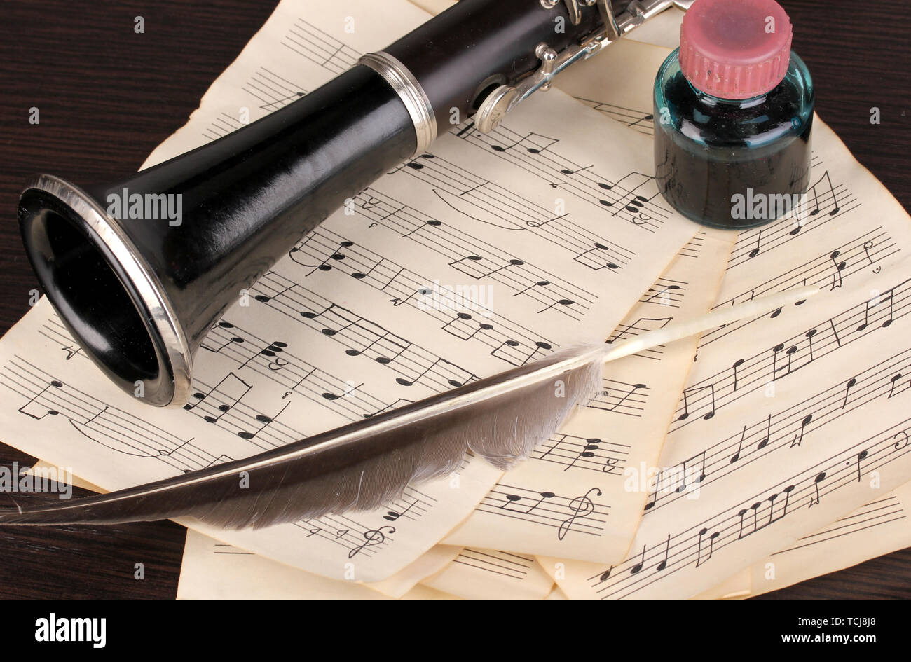 Clarinet Notes High Resolution Stock Photography and Images - Alamy