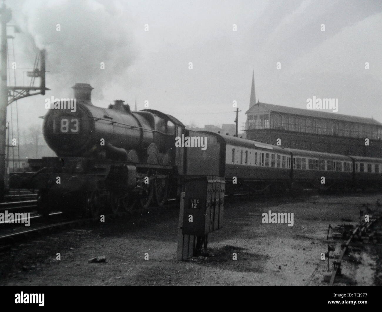 1950s locomotive hi-res stock photography and images - Alamy