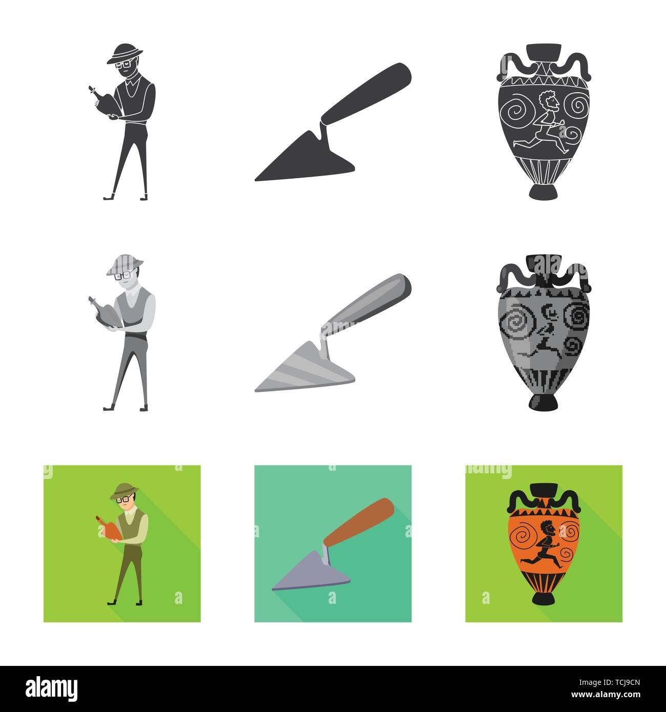 archaeologist,tool,amphora,human,trowel,artifact,dig,treasure,seeker ...