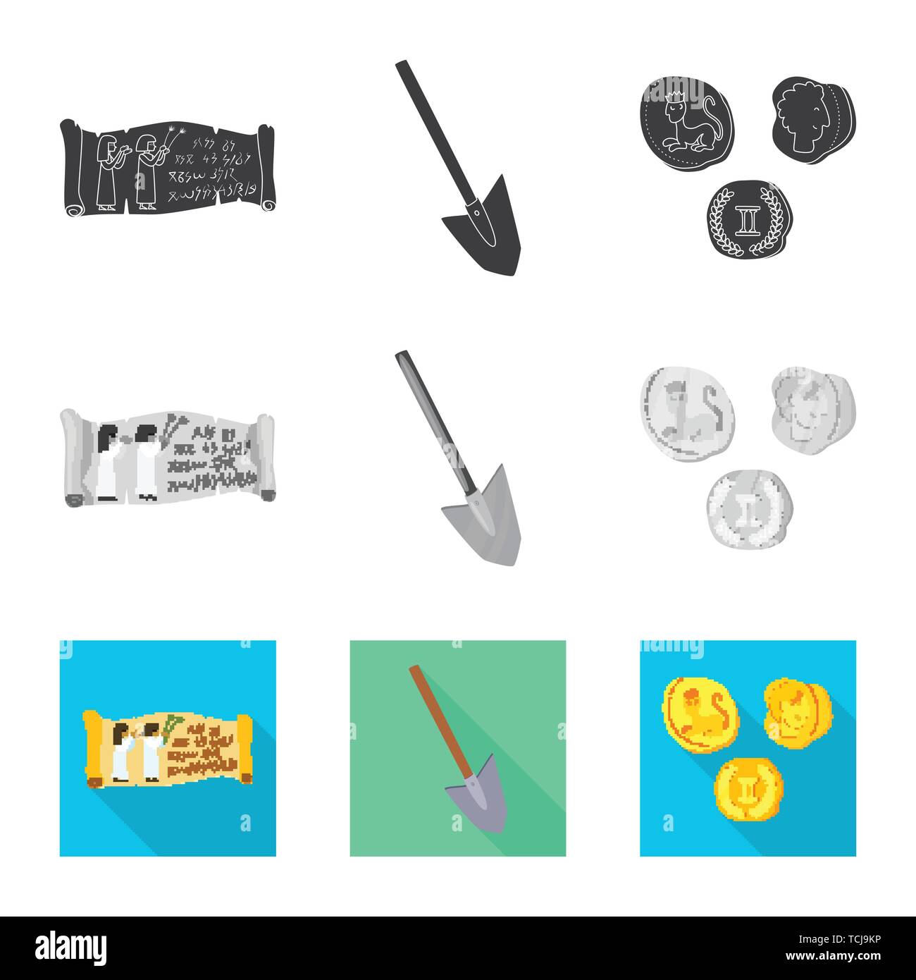 Historical gold coins Stock Vector Images - Alamy