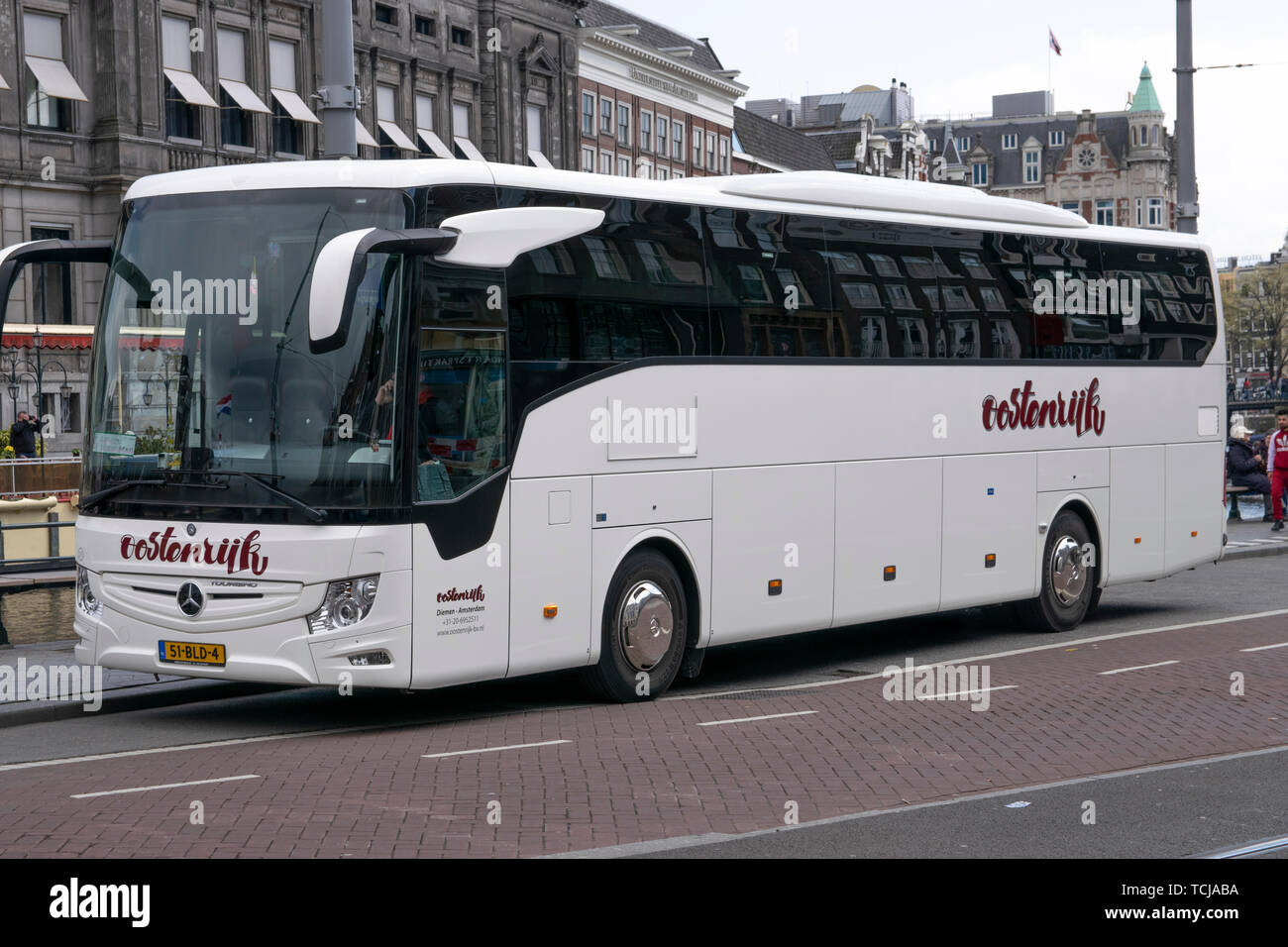 Bus Company Rolfs Fly & Bus At Amsterdam The Netherlands 2019 Stock ...