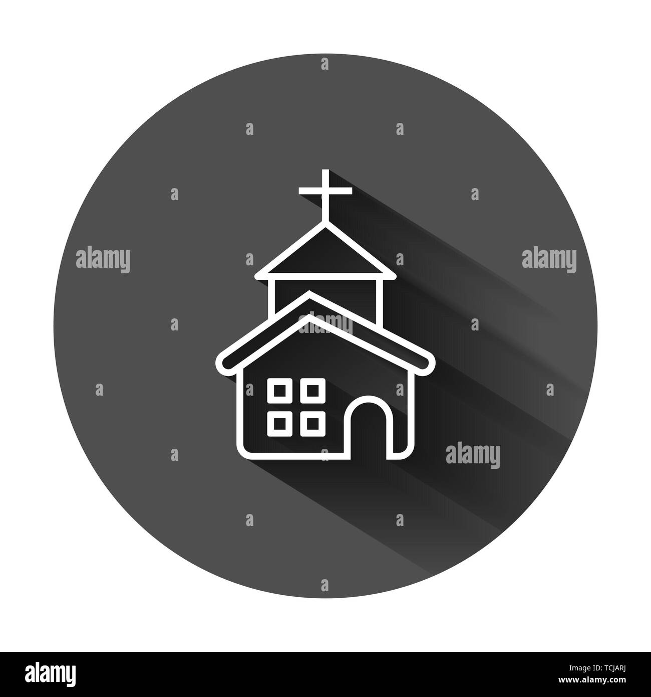 Round christ on the cross Stock Vector Images - Alamy