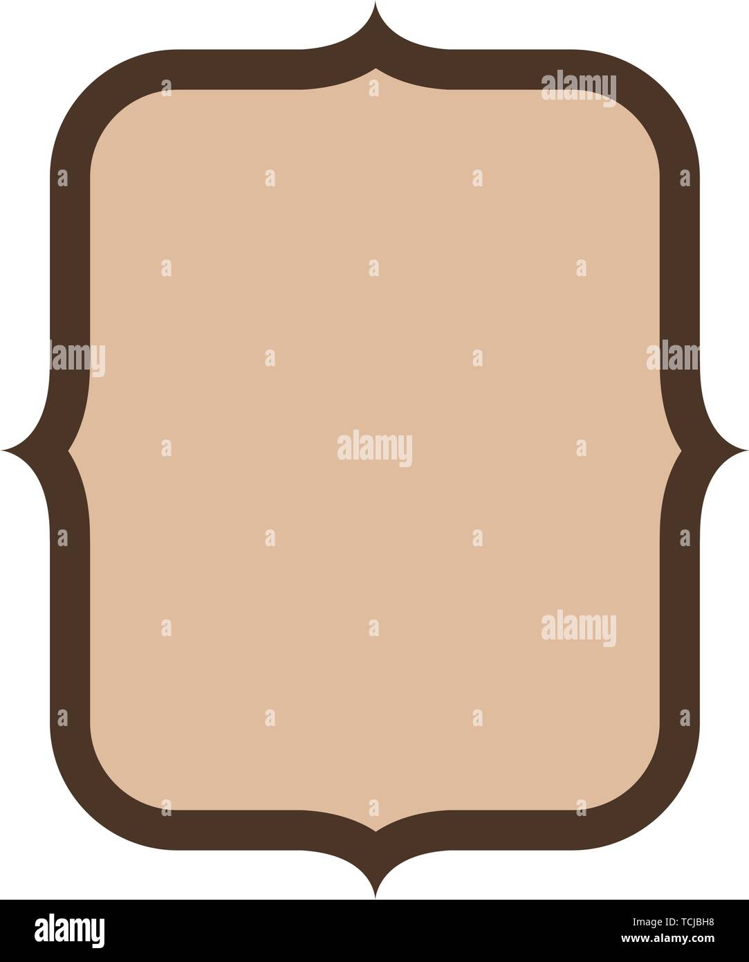 Isolated frame design Stock Vector Image & Art - Alamy