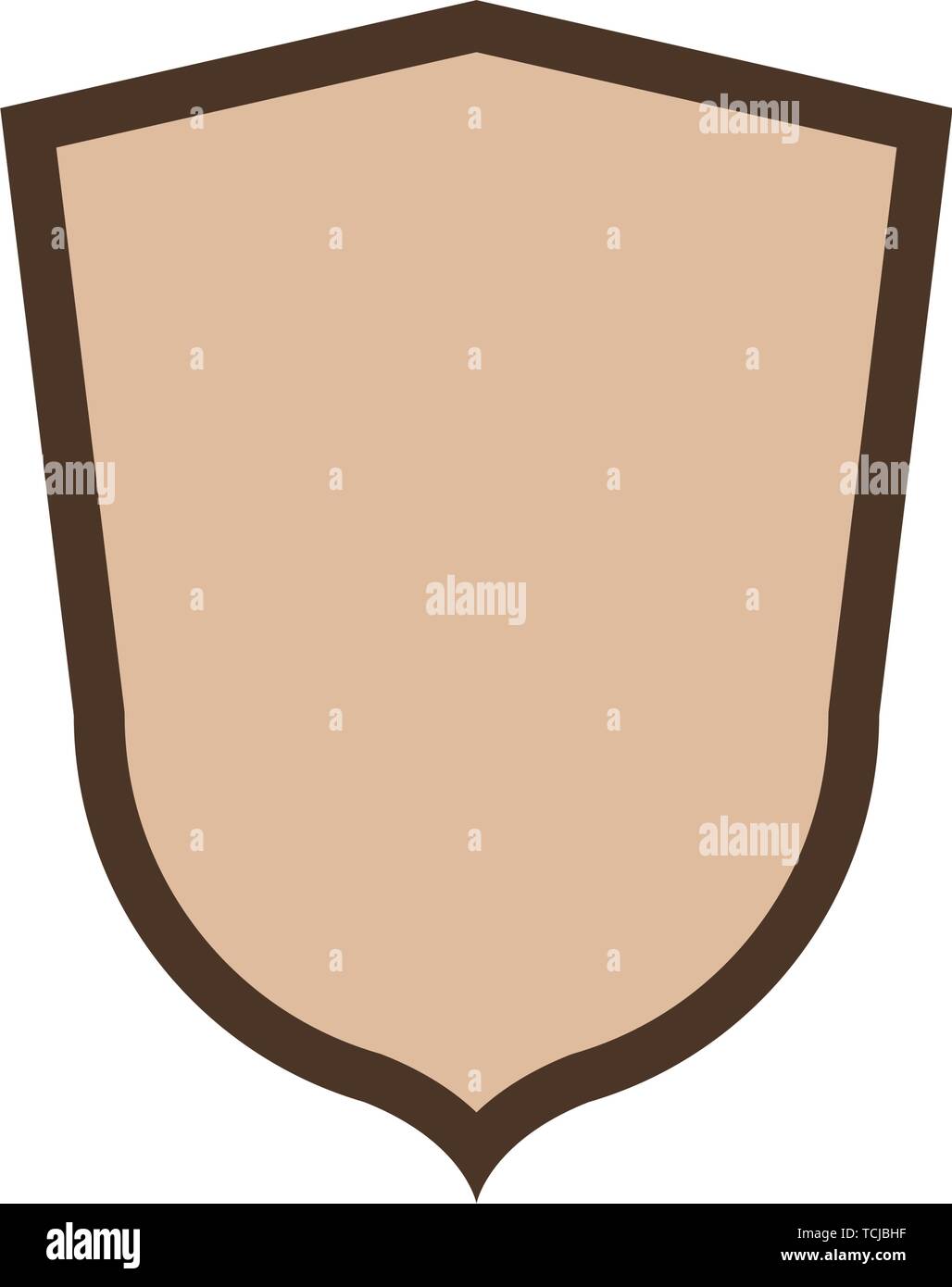 Isolated shield label design Stock Vector Image & Art - Alamy