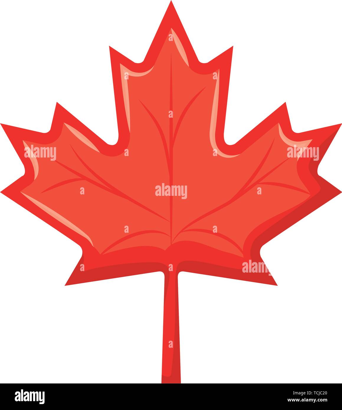 Maple leaf of canada design Stock Vector Image & Art - Alamy