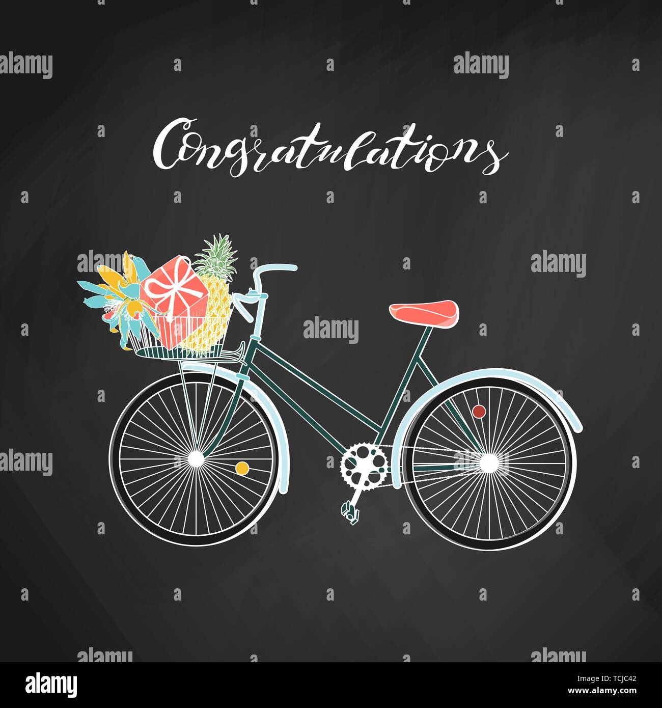 Boho basket Stock Vector Images - Alamy