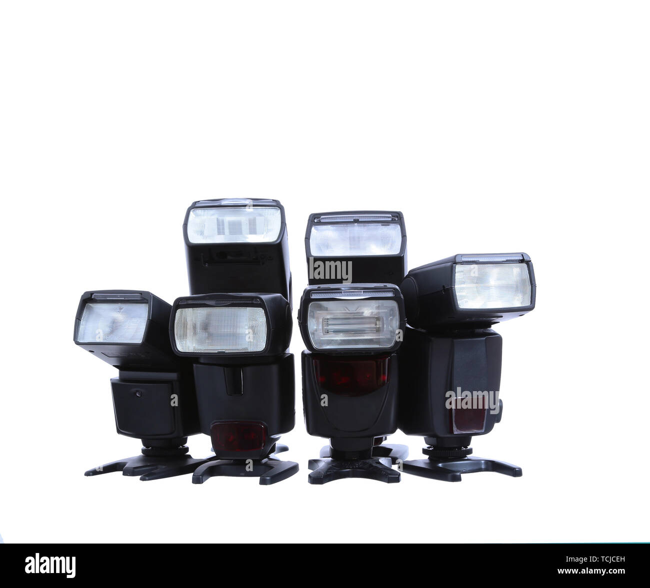Camera flashes on black hi-res stock photography and images - Alamy
