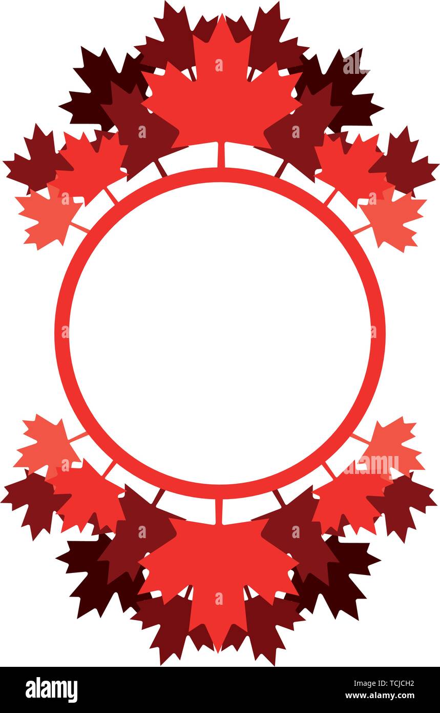 Maple leaf of canada design Stock Vector Image & Art - Alamy