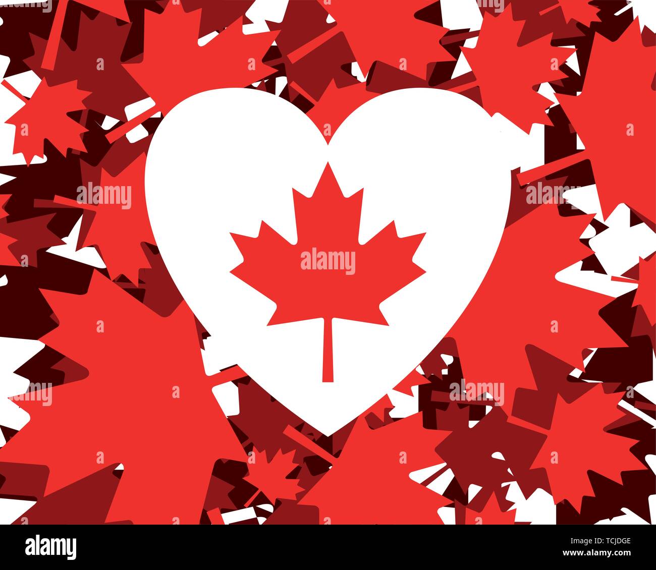 Maple leaf background design Stock Vector Image & Art - Alamy