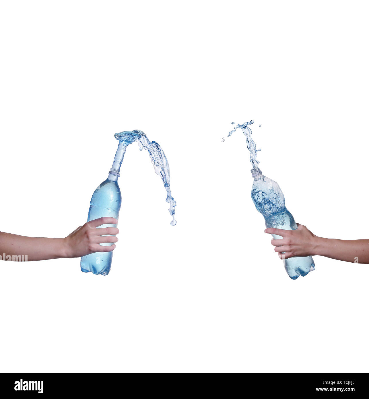 Ripple in hand Cut Out Stock Images & Pictures - Alamy