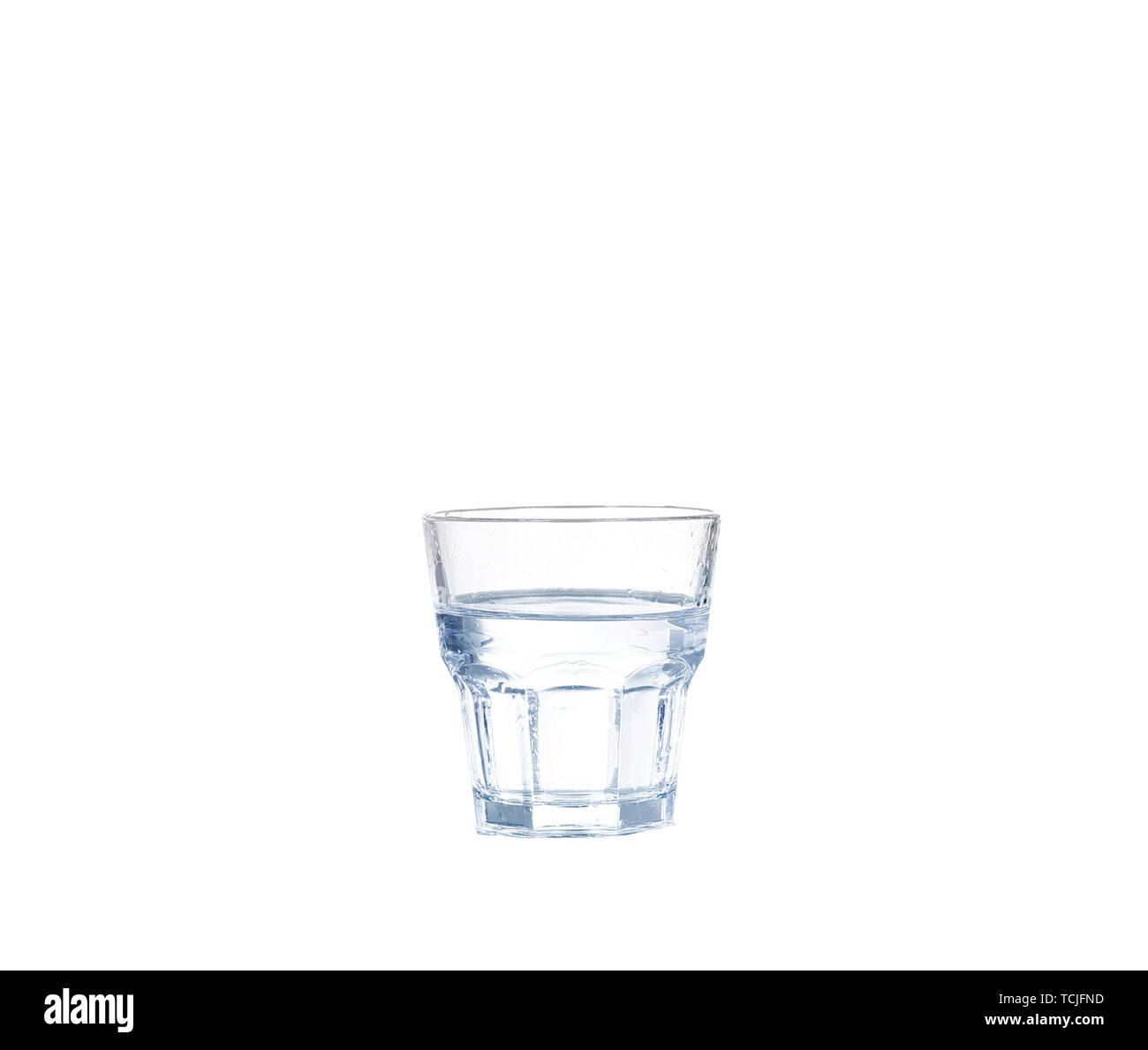 water glass isolated with clipping path included Stock Photo - Alamy