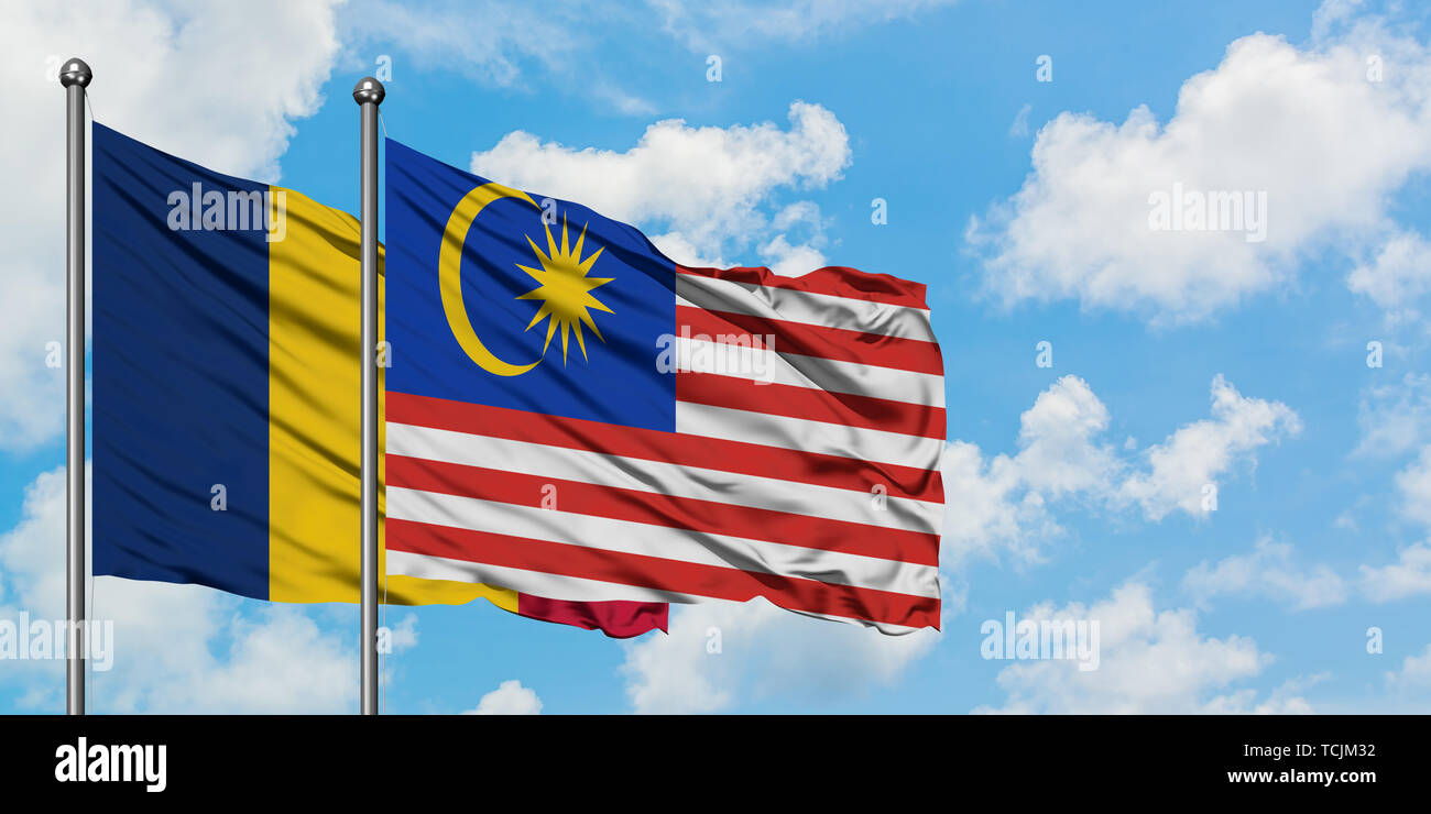 Malaysia chad flag hi-res stock photography and images - Alamy
