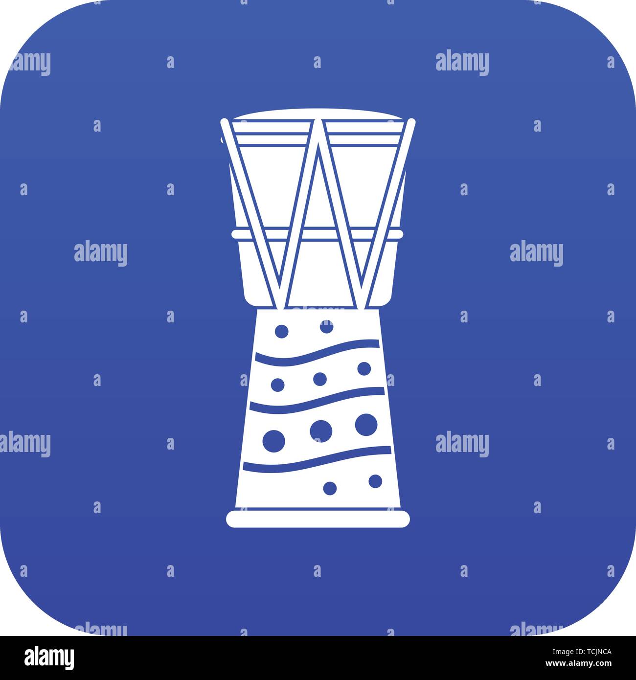 Tamtam icon digital blue Stock Vector Image & Art - Alamy