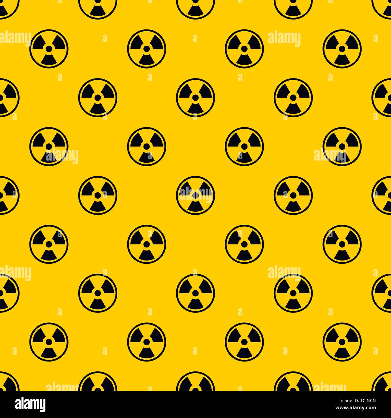 Danger nuclear pattern vector Stock Vector Image & Art - Alamy