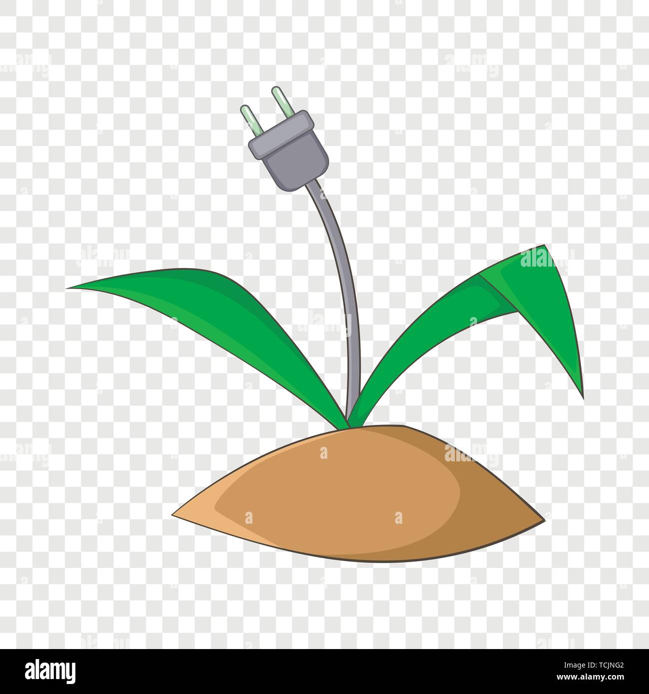 Wire plug icon, cartoon style Stock Vector Image & Art - Alamy