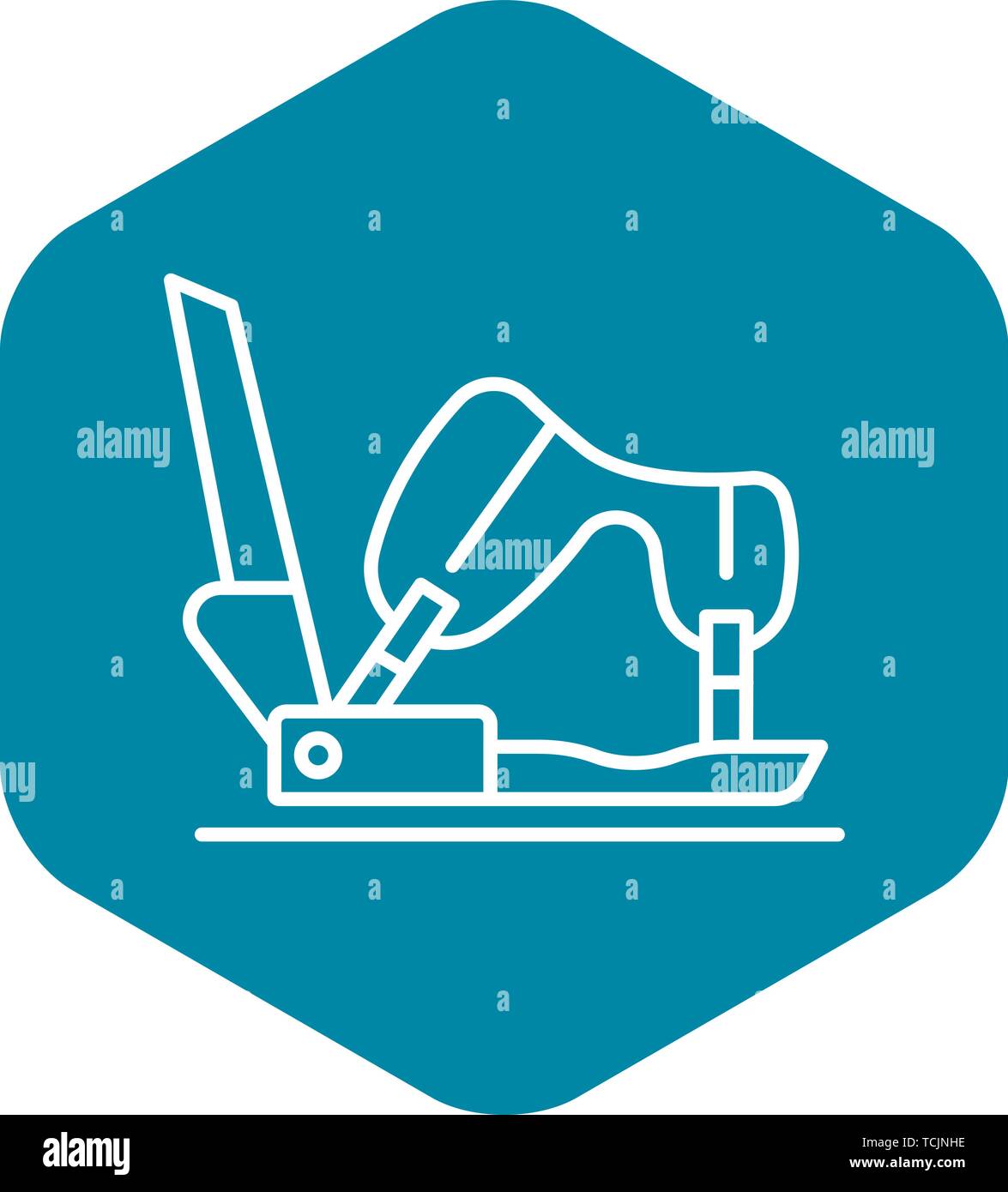 Shoe protect icon, outline style Stock Vector Image & Art - Alamy