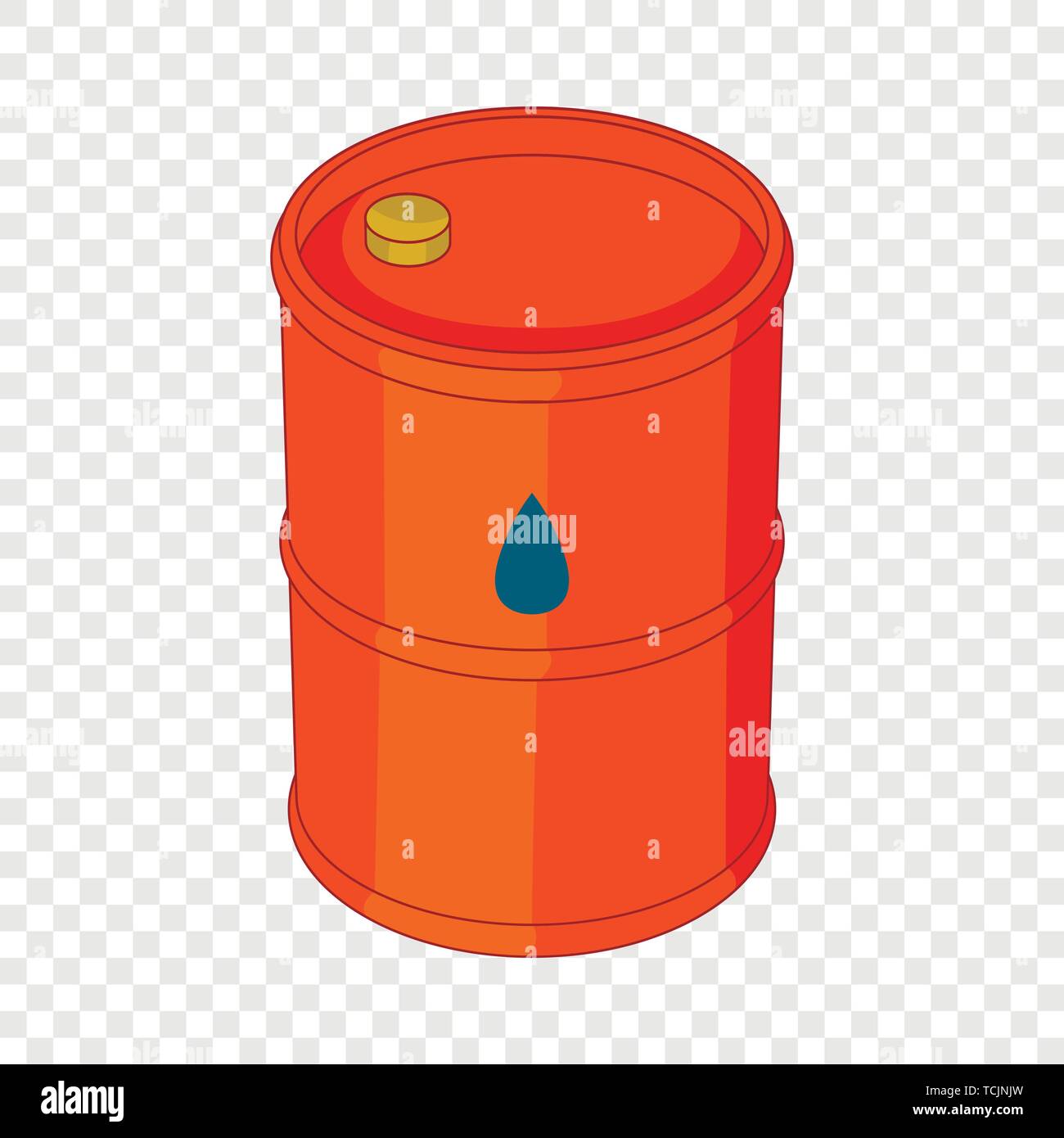 Oil barrel icon, cartoon style Stock Vector Image & Art - Alamy