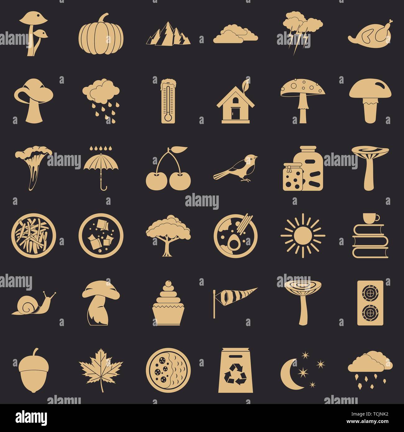 Beautiful place for picnic Stock Vector Images - Alamy