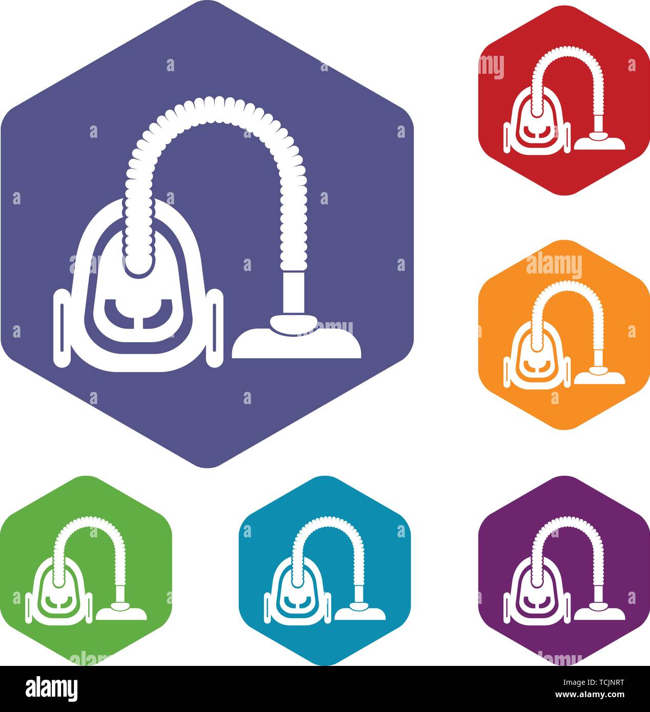 Vacuum cleaner icon, simple style Stock Vector Image & Art - Alamy