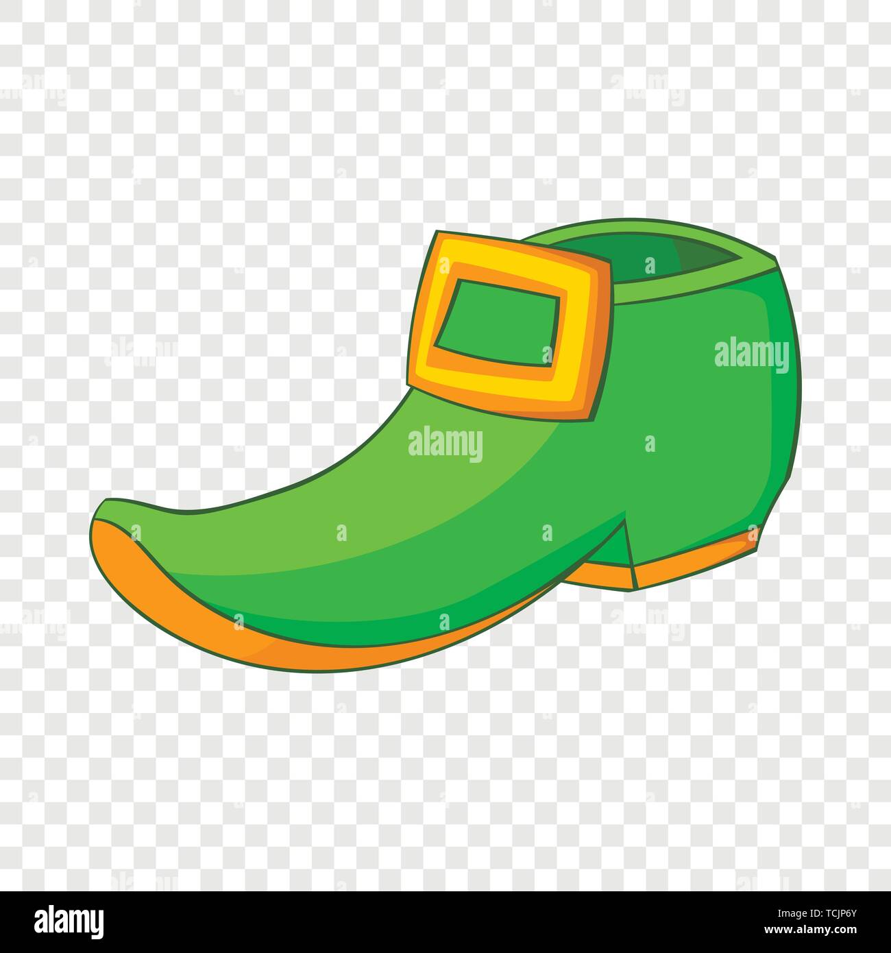 Green boot icon, cartoon style Stock Vector Image & Art - Alamy