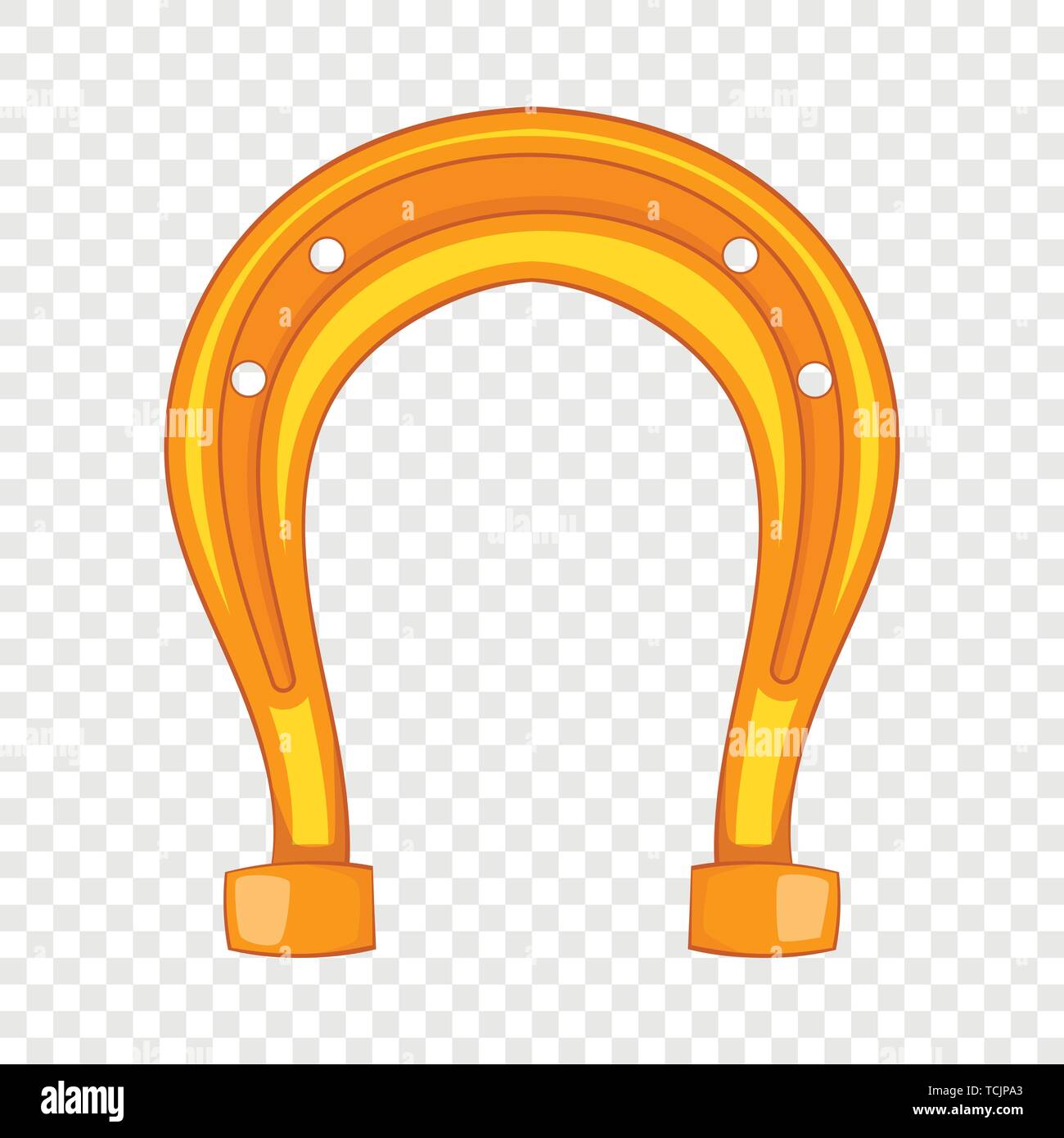 Horseshoe icon, cartoon style Stock Vector Image & Art - Alamy