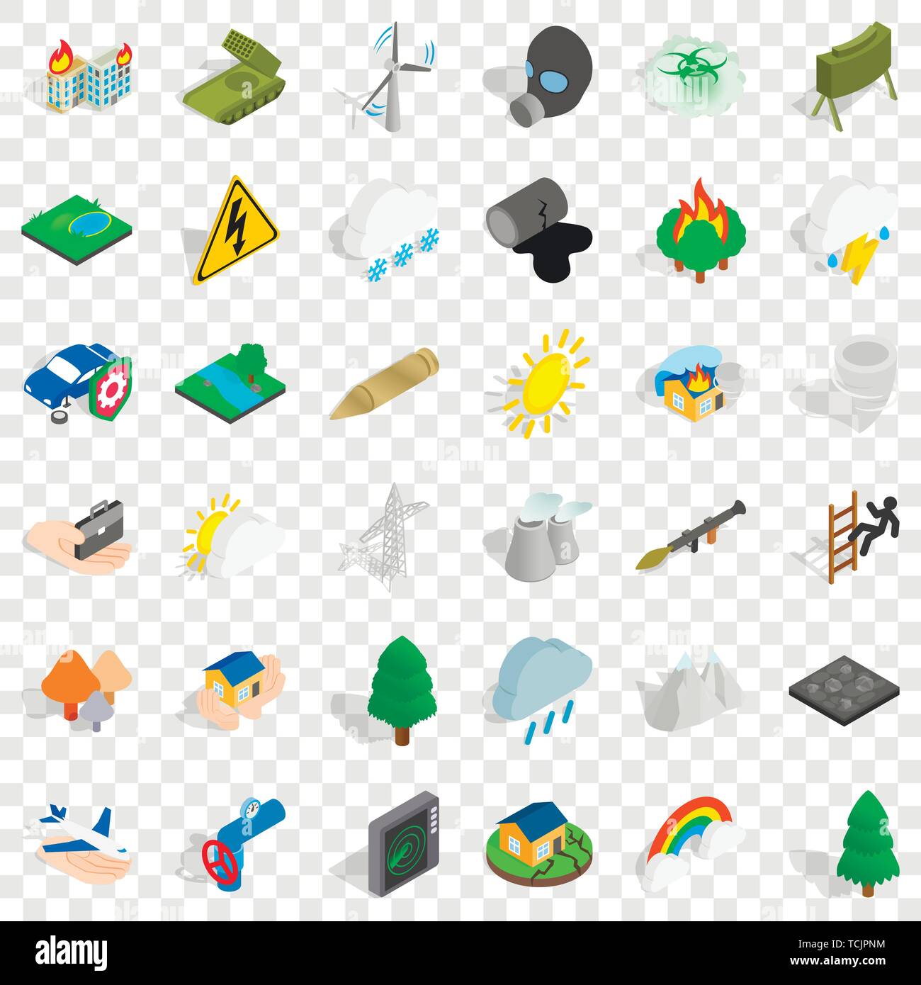 Lightning mountains Stock Vector Images - Alamy