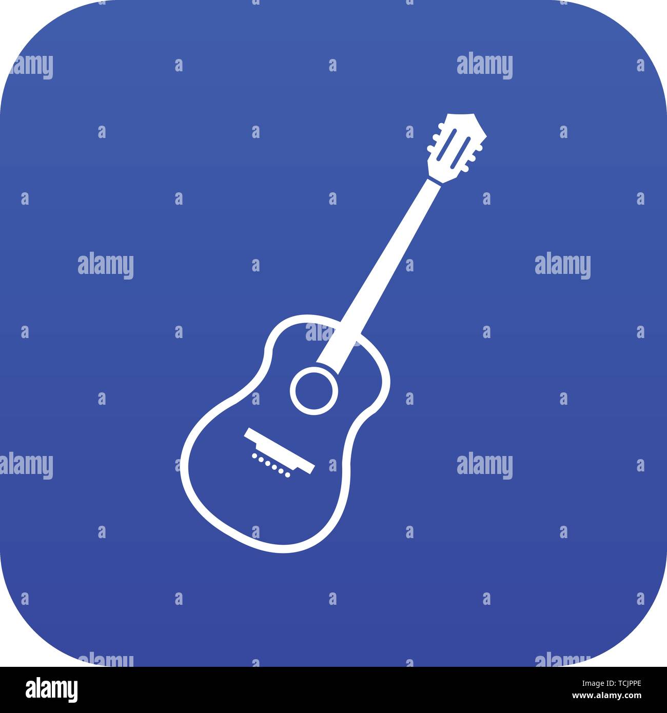 Charango icon digital blue Stock Vector Image & Art - Alamy