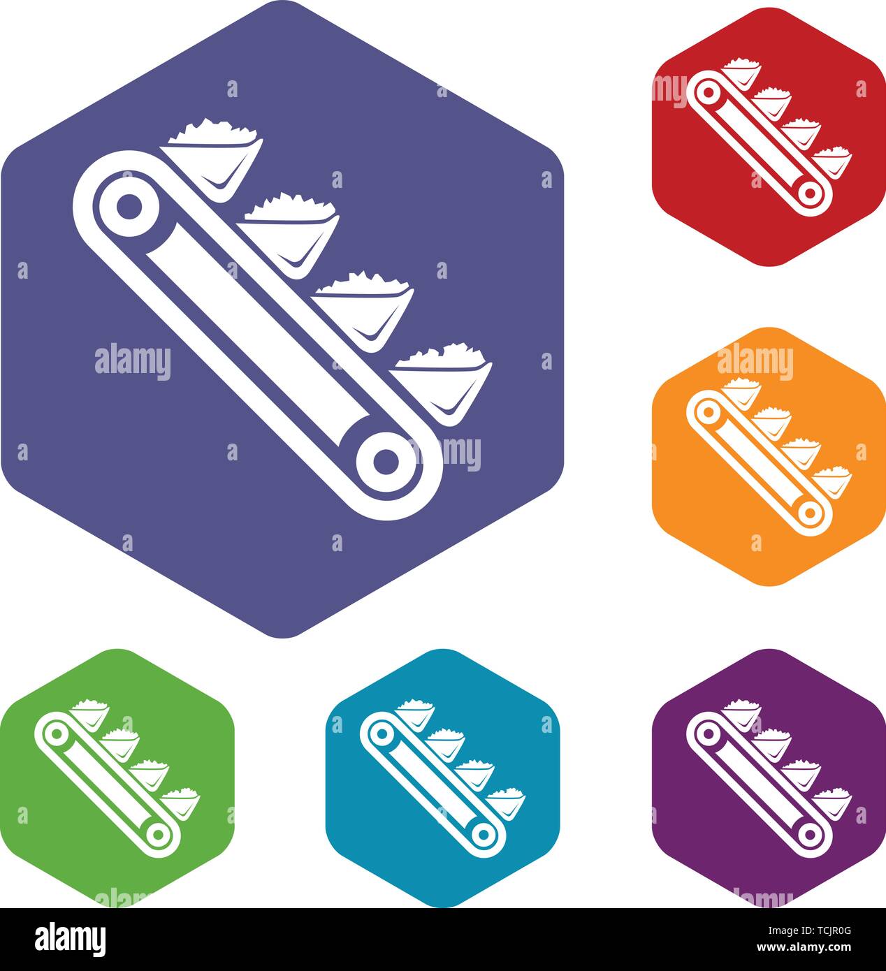 Charcoal manufacturing Stock Vector Images - Alamy