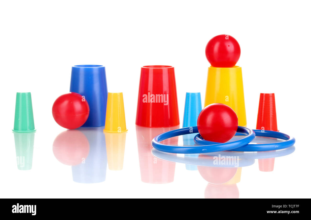 Magician set isolated white Stock Photo - Alamy