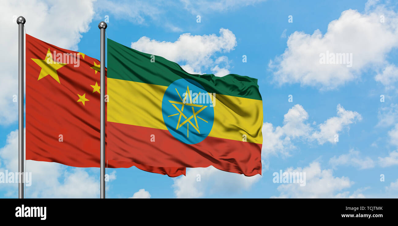 China ethiopia flag hi-res stock photography and images - Alamy