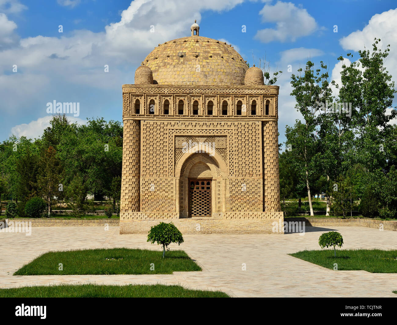 Ismail Samani Mausoleum one of the oldest historic buildings in Bukhara ...