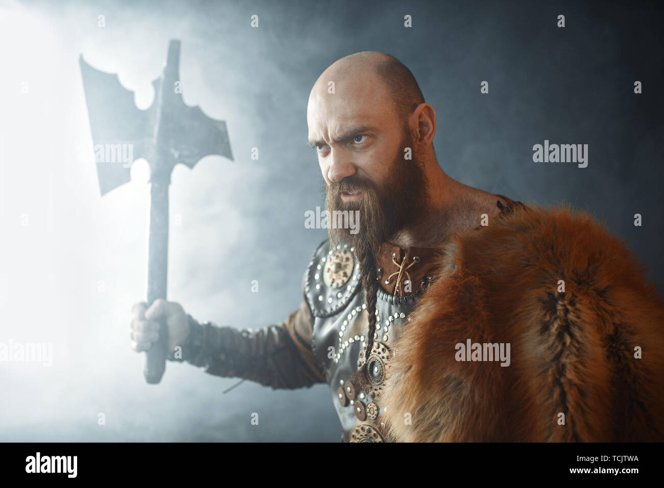 Medieval man with angry expression hi-res stock photography and images ...