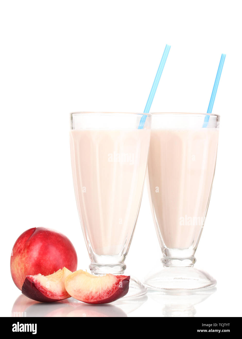 Peach milk hi-res stock photography and images - Alamy