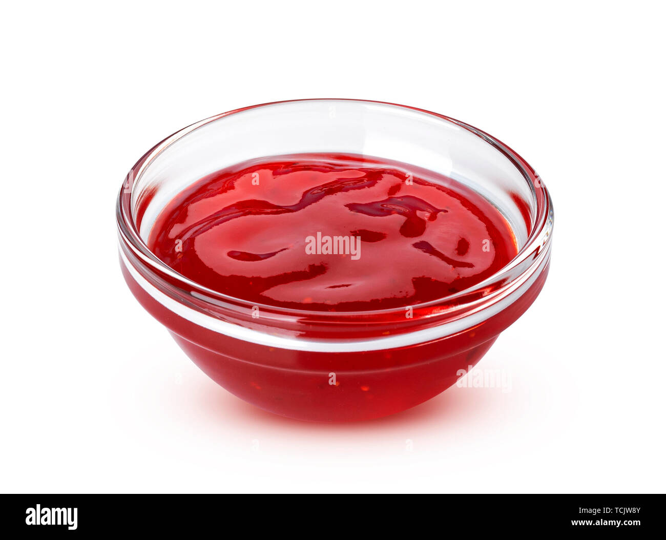 Strawberry jam background Cut Out Stock Images & Pictures - Alamy