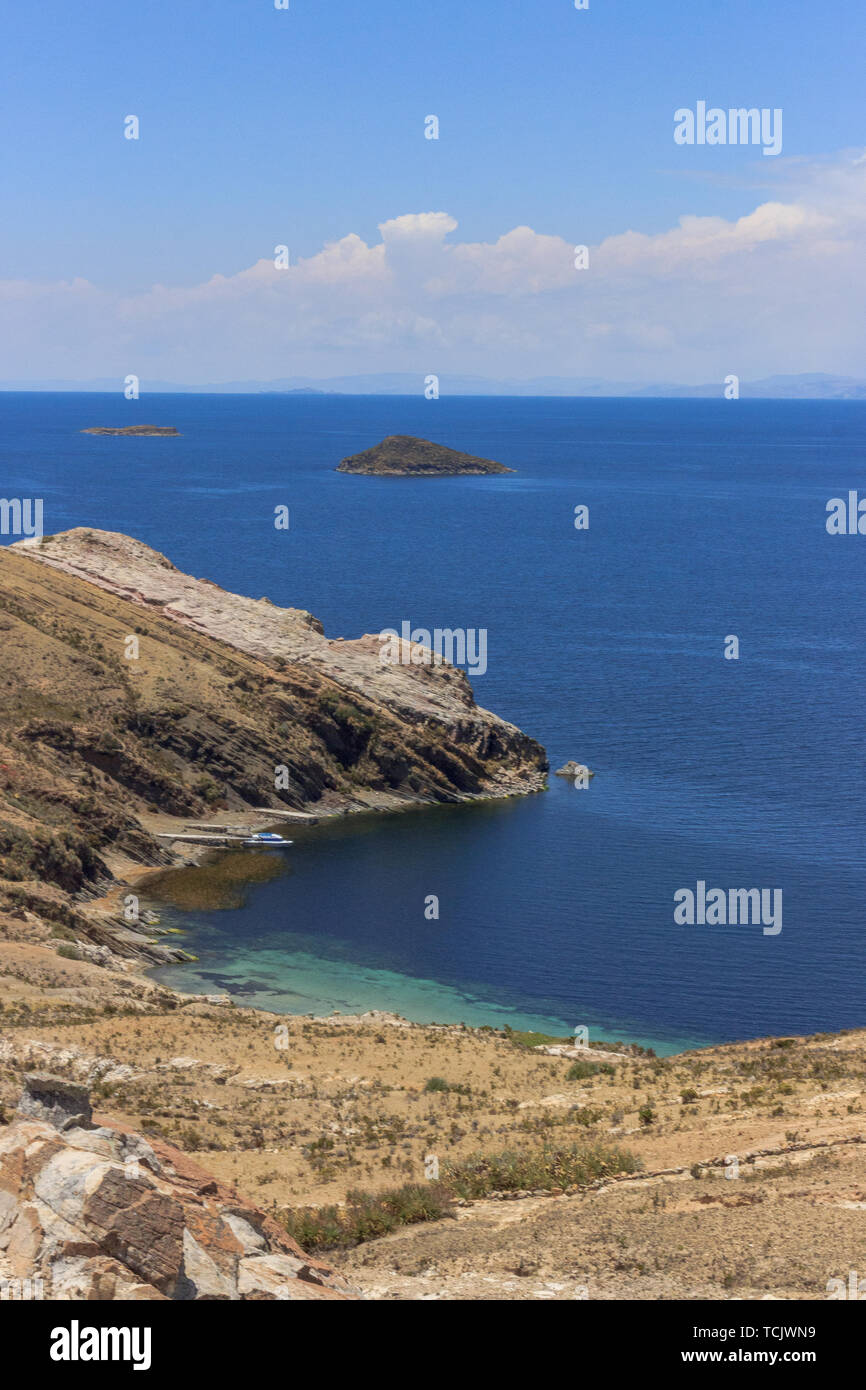 Titicaca landscape hi-res stock photography and images - Alamy
