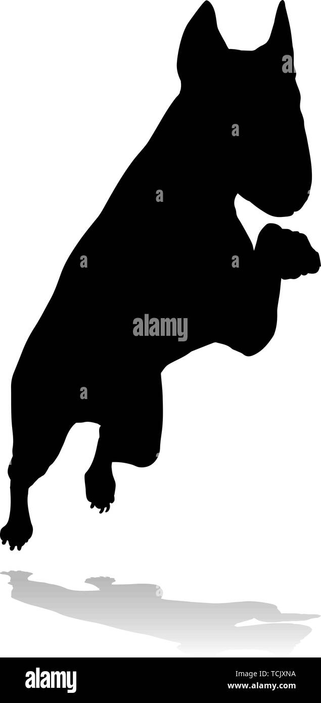 Dog Silhouette Pet Animal Stock Vector Image & Art - Alamy