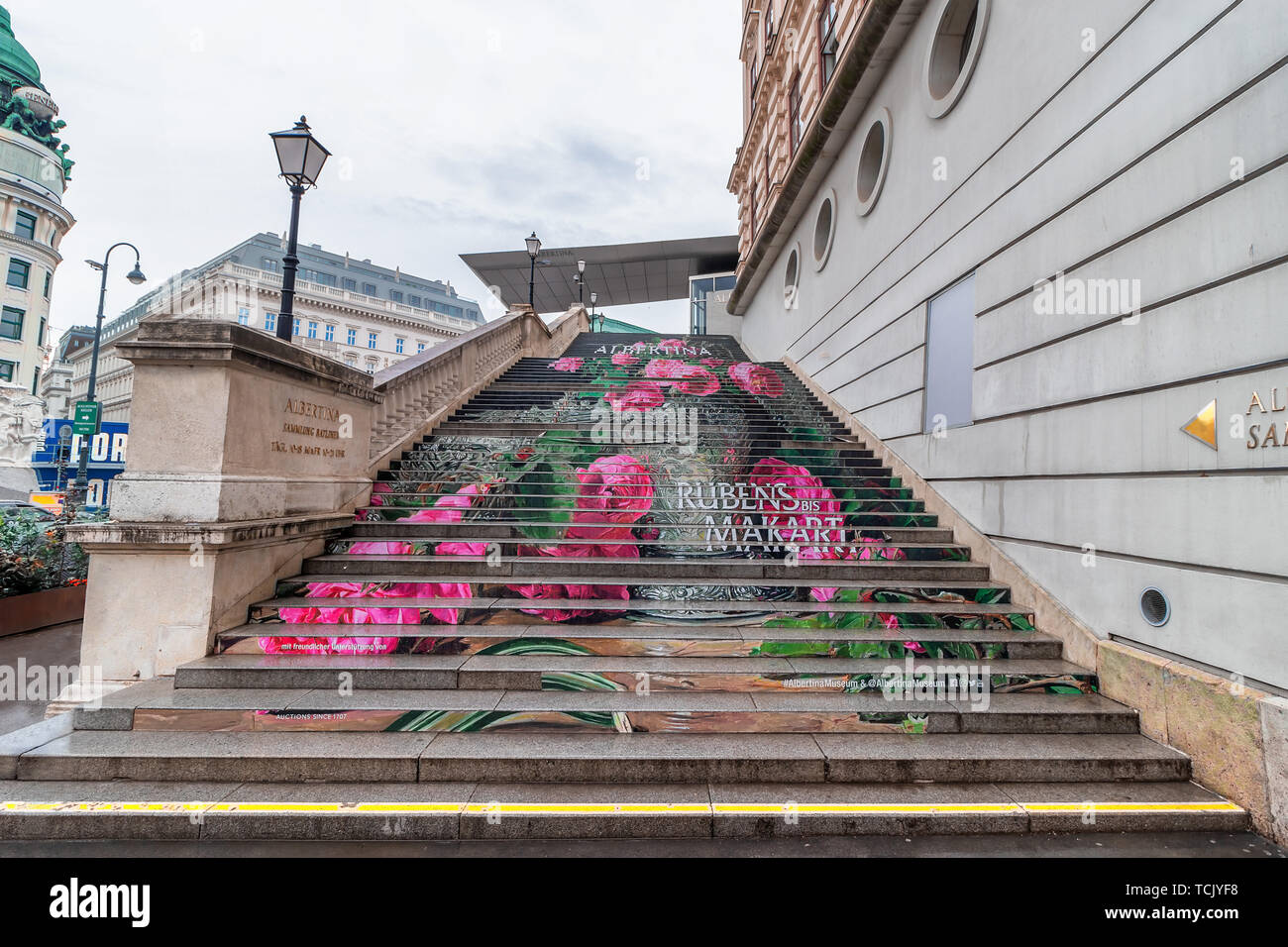 Stairs museum albertina vienna austria hi-res stock photography and ...