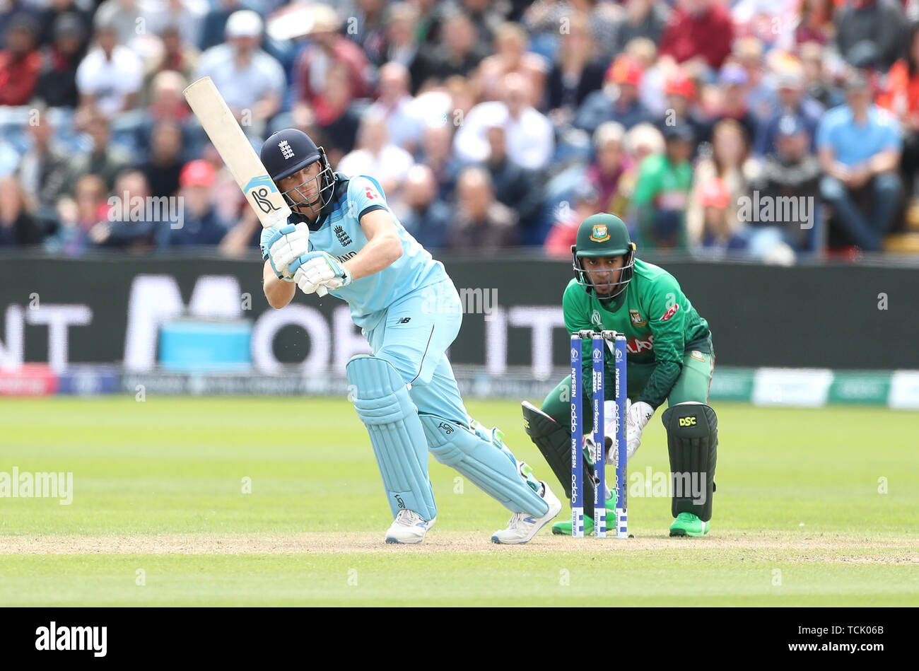 England's Jos Butler in action during the ICC Cricket World Cup group ...
