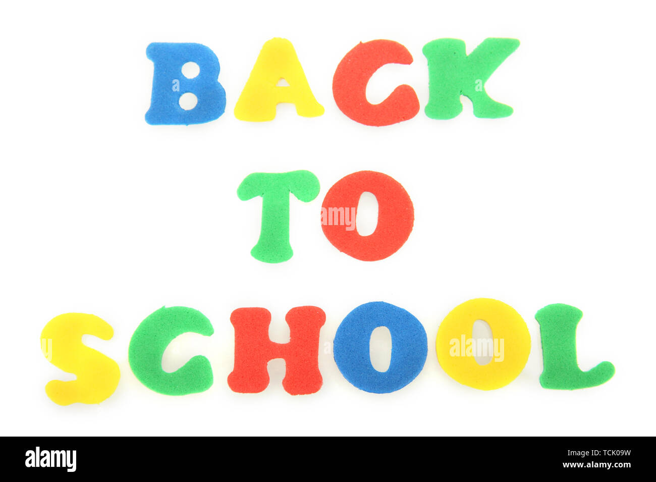 Back school type font hi-res stock photography and images - Alamy