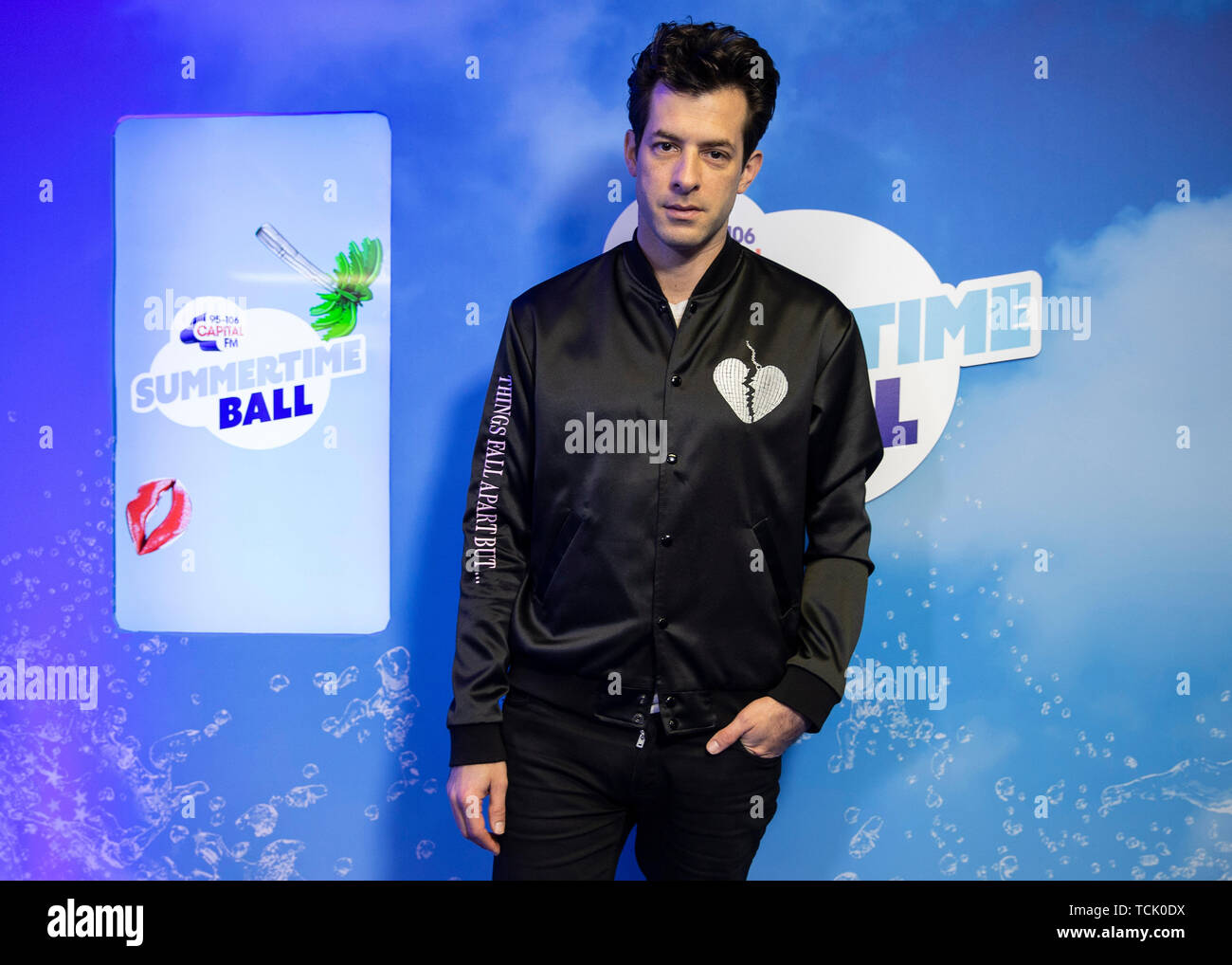 Mark Ronson in the on air studio during Capital's Summertime Ball. The ...