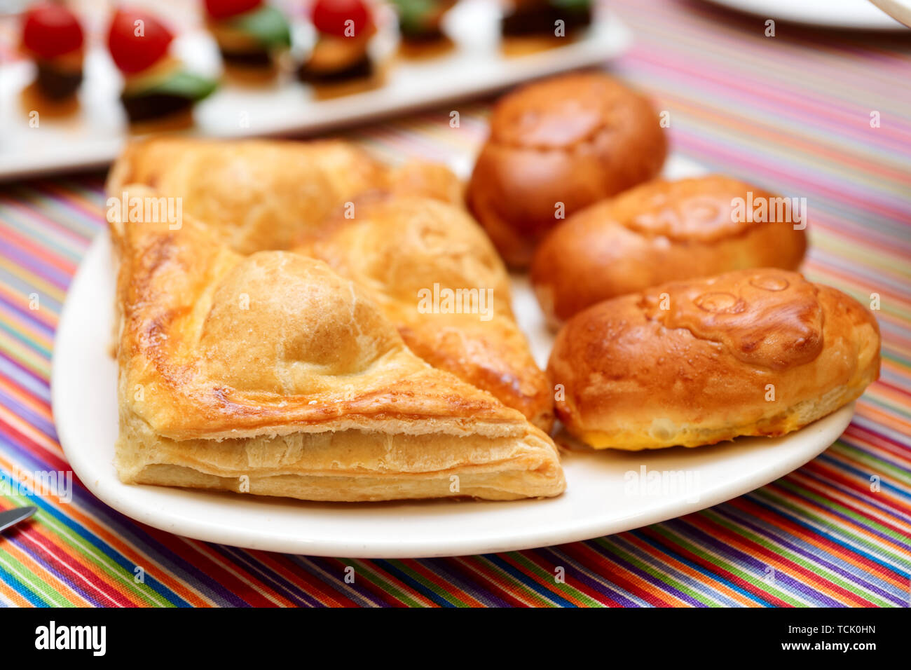 Triangle bun hi-res stock photography and images - Alamy