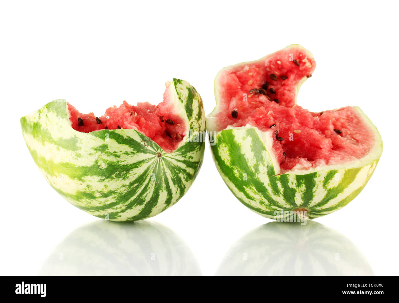 Broken watermelon hi-res stock photography and images - Alamy