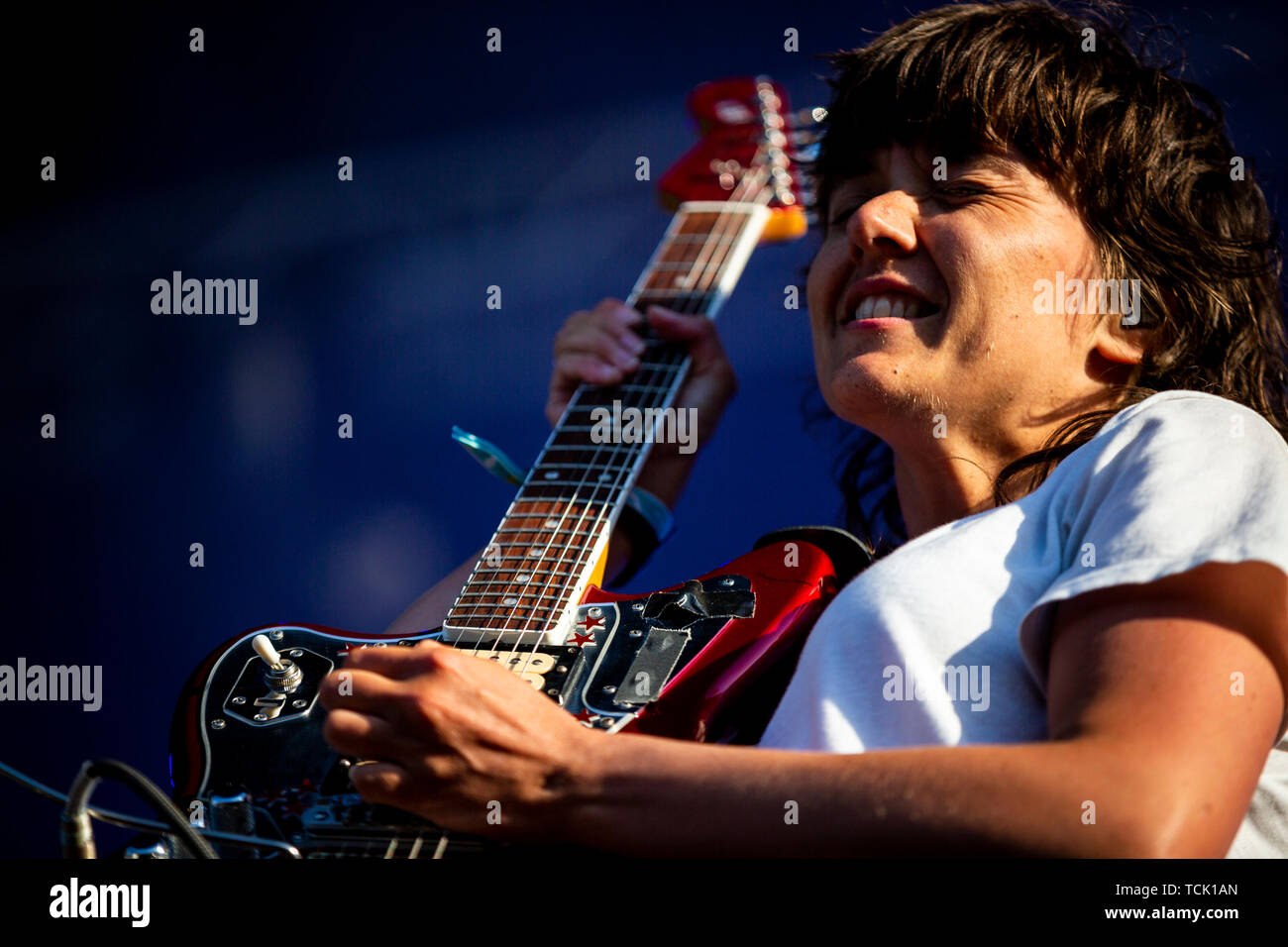 Australian singer, songwriter, and musician, Courtney Barnett performs ...